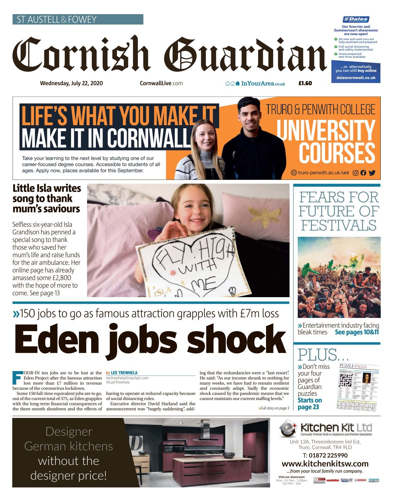 Cornish Guardian St Austell - 2020-07-22