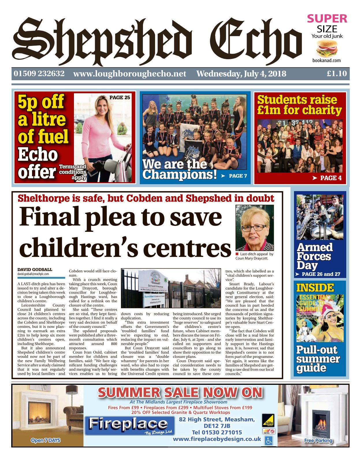 Shepshed Echo - 2018-07-04