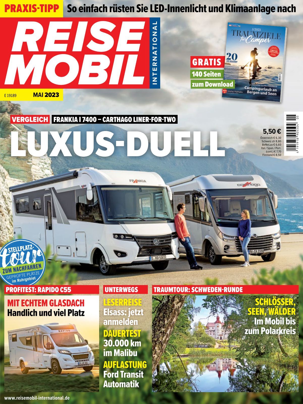 Reisemobil International - Ausgabe 05/2023