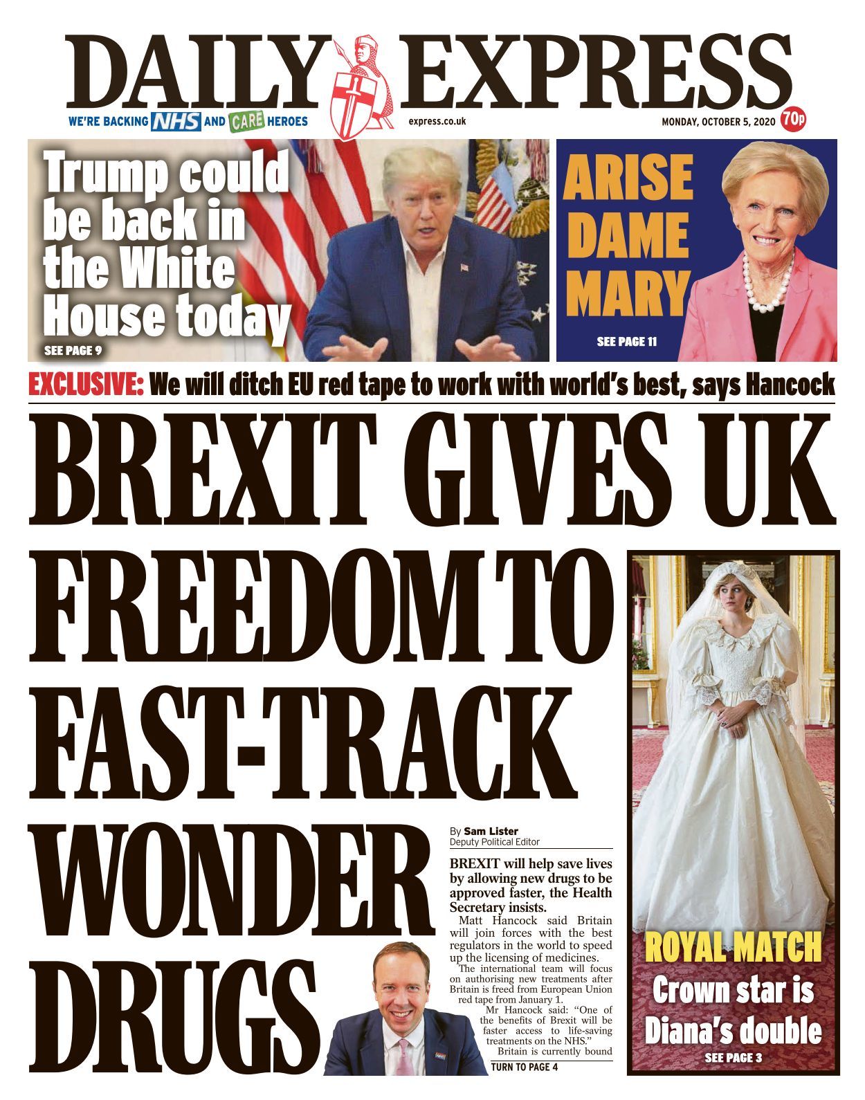 Daily Express - 2020-10-05