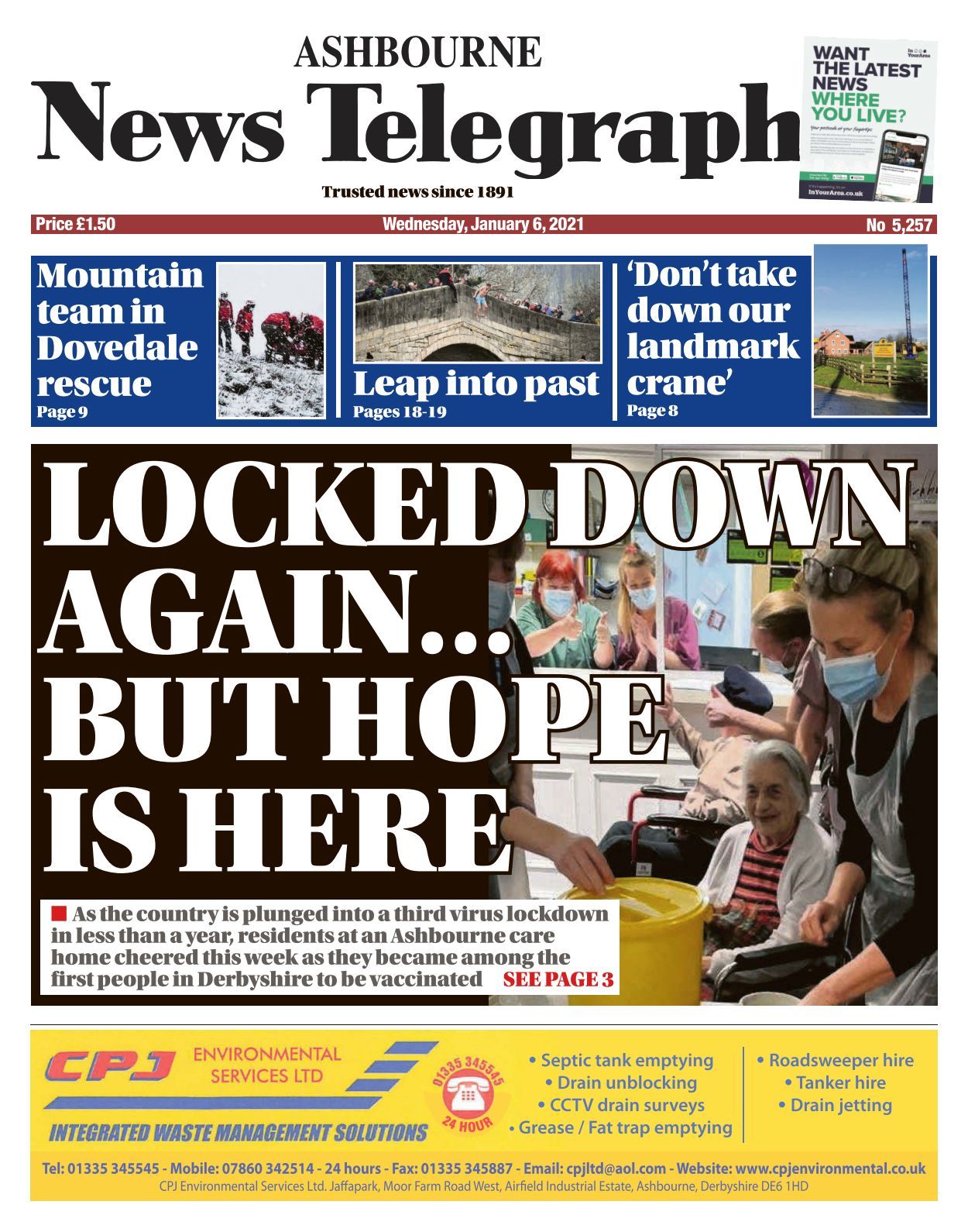 Ashbourne News Telegraph - 2021-01-06
