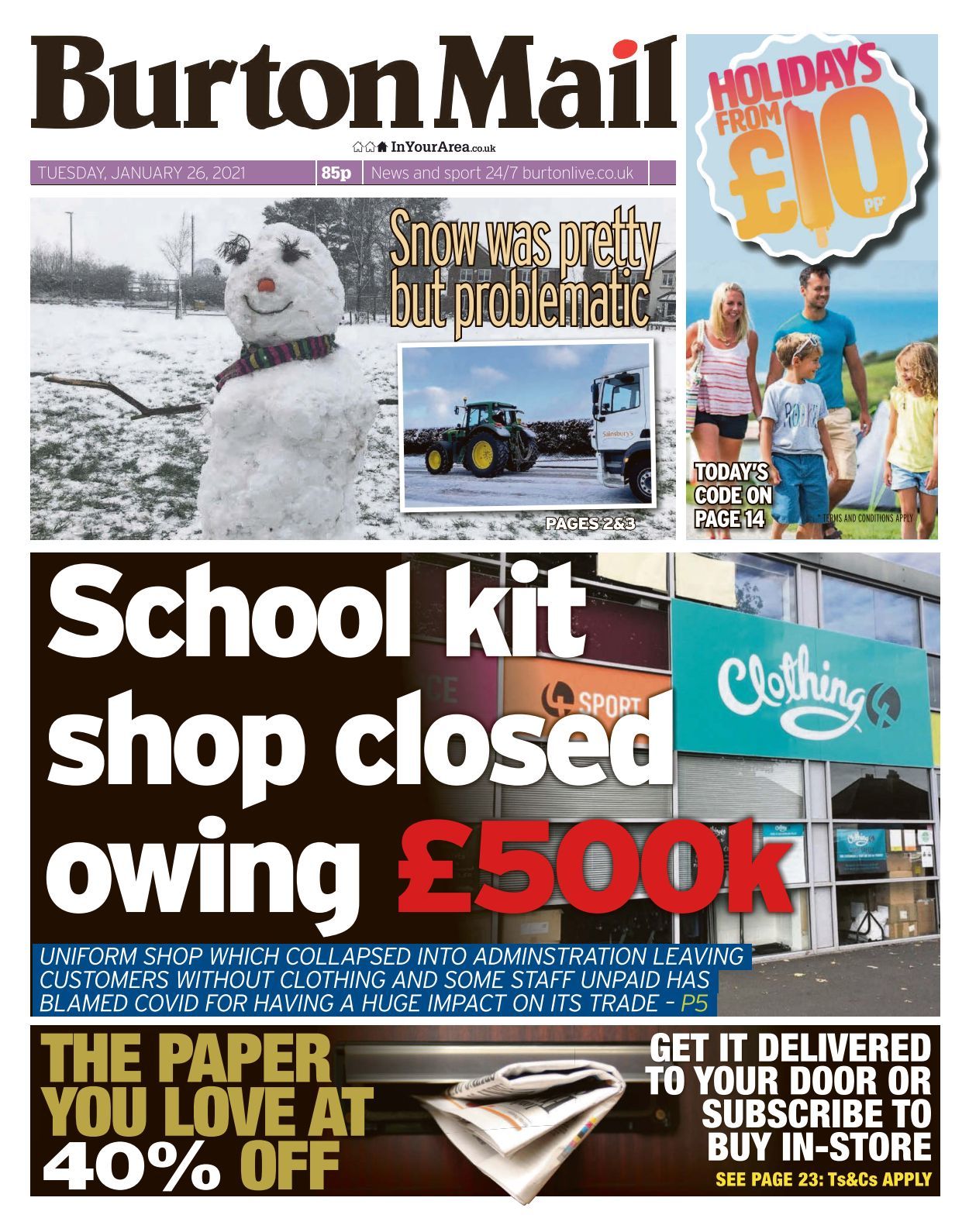 Burton Mail - 2021-01-26