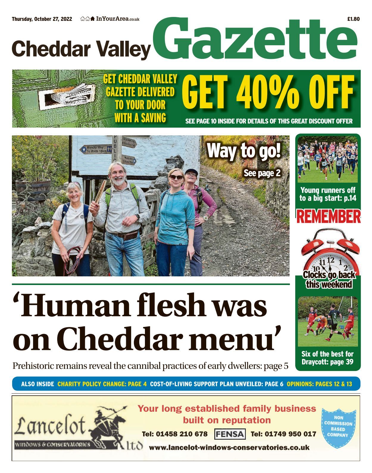 Cheddar Valley Gazette - 2022-10-27