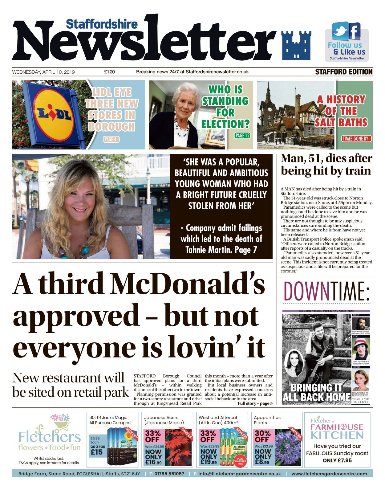 Staffordshire Newsletter - 2019-04-10