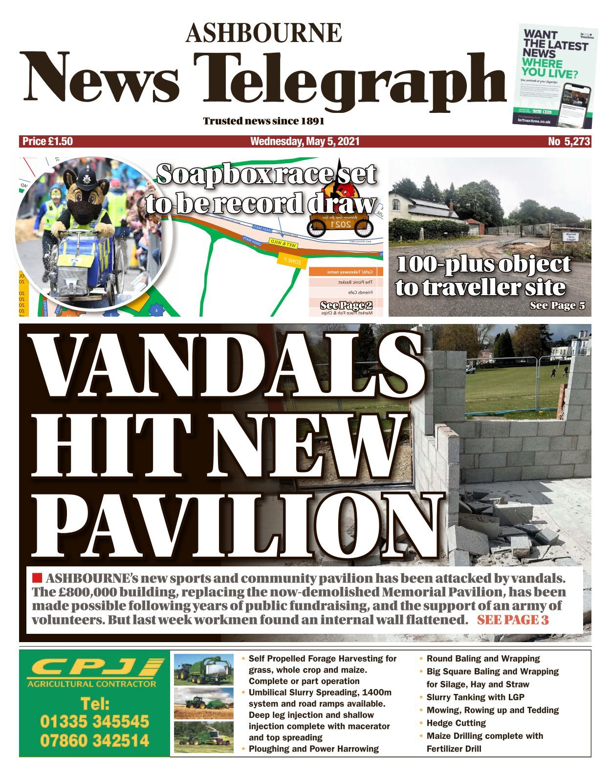 Ashbourne News Telegraph - 2021-05-05