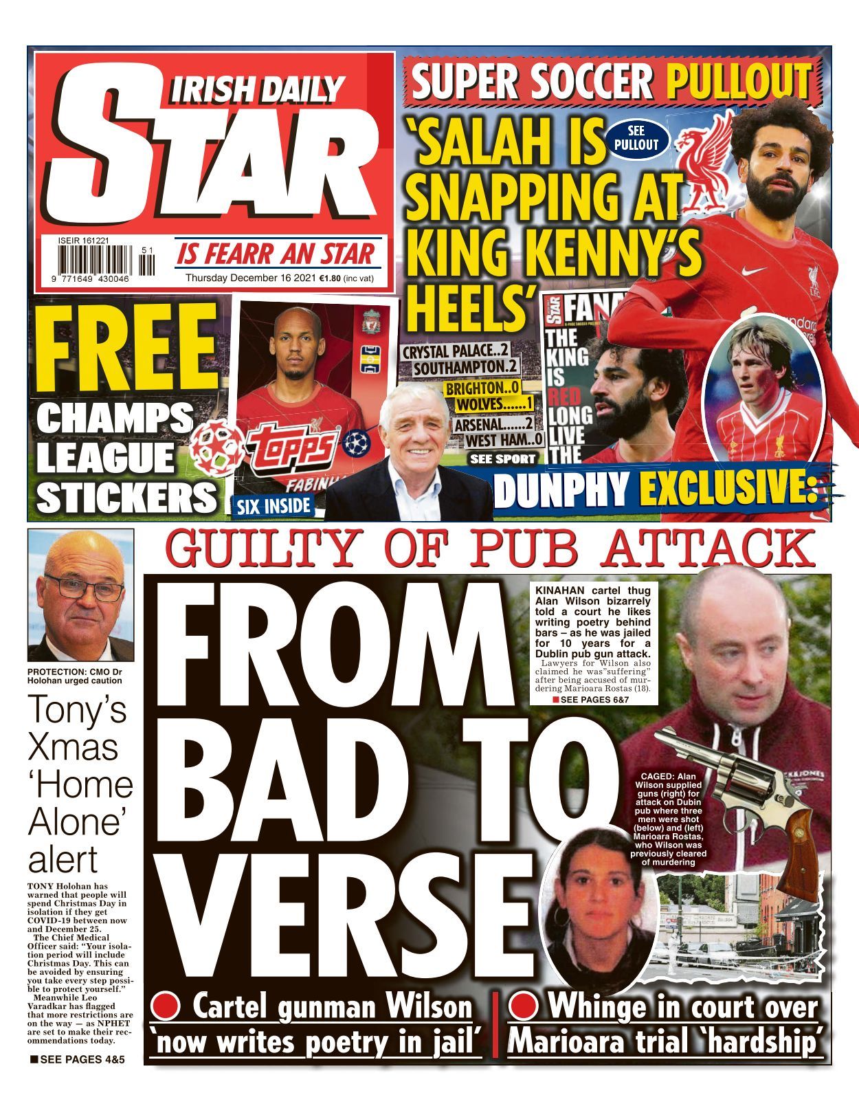 Irish Daily Star - 2021-12-16