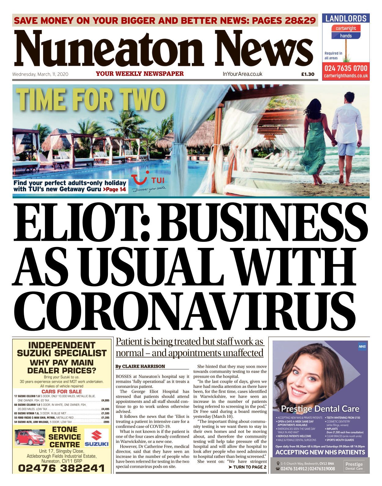 Nuneaton News - 2020-03-11