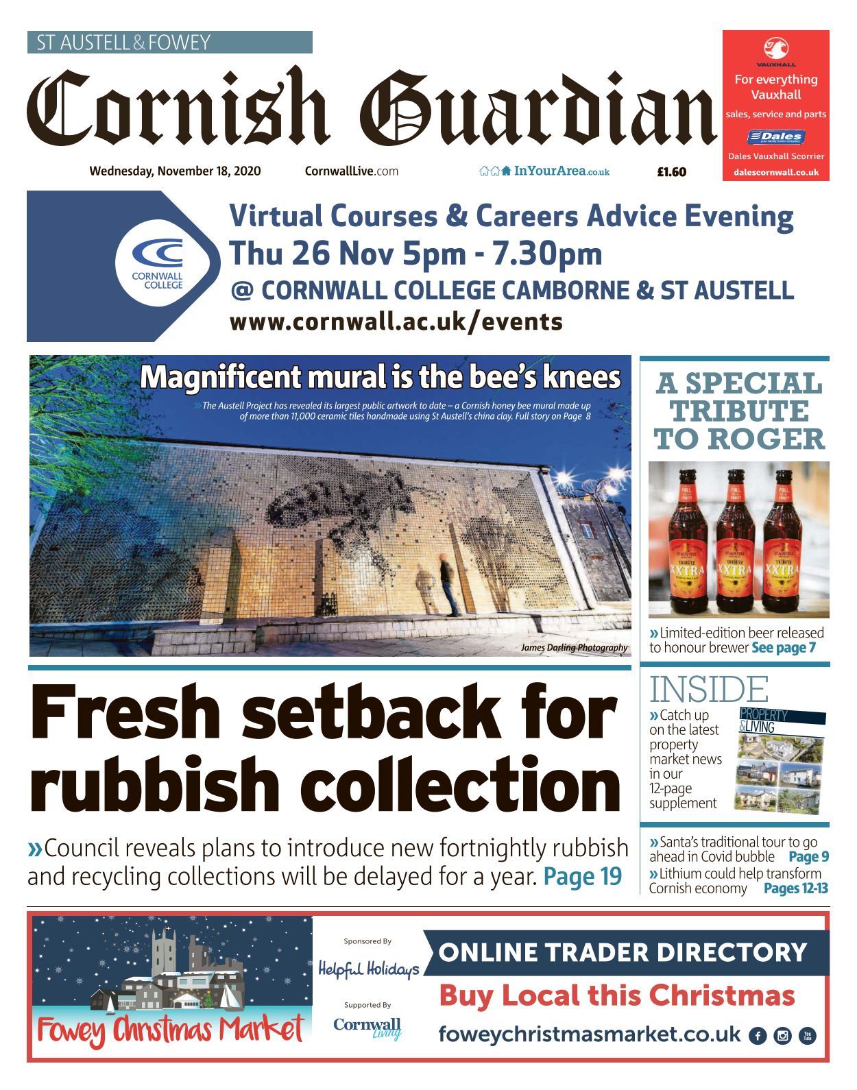 Cornish Guardian St Austell - 2020-11-18