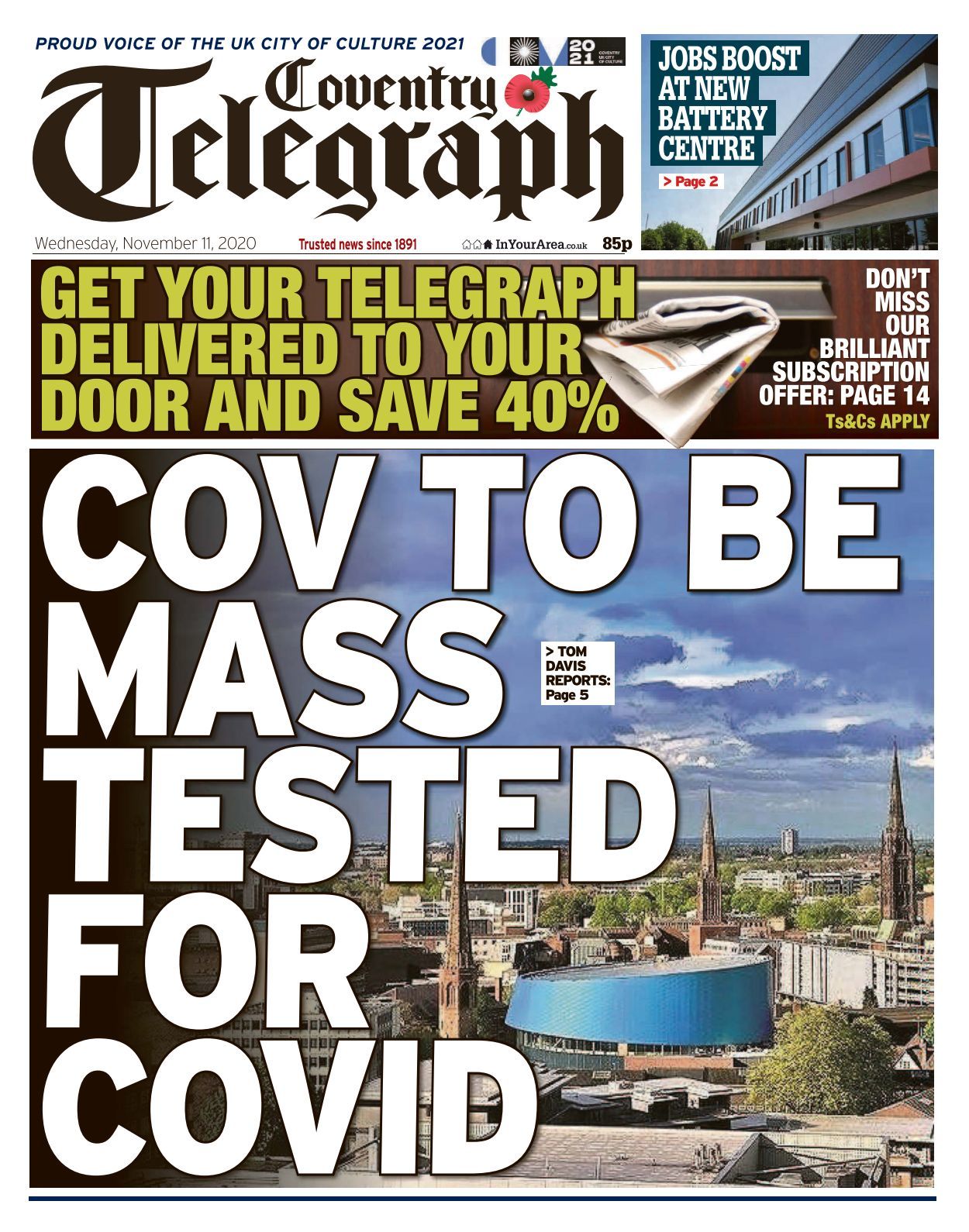 Coventry Telegraph - 2020-11-11