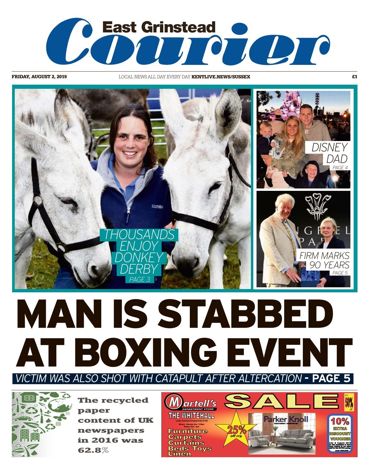 East Grinstead Courier - 2019-08-02
