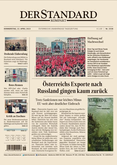 DER STANDARD Kompakt - 2023-04-13