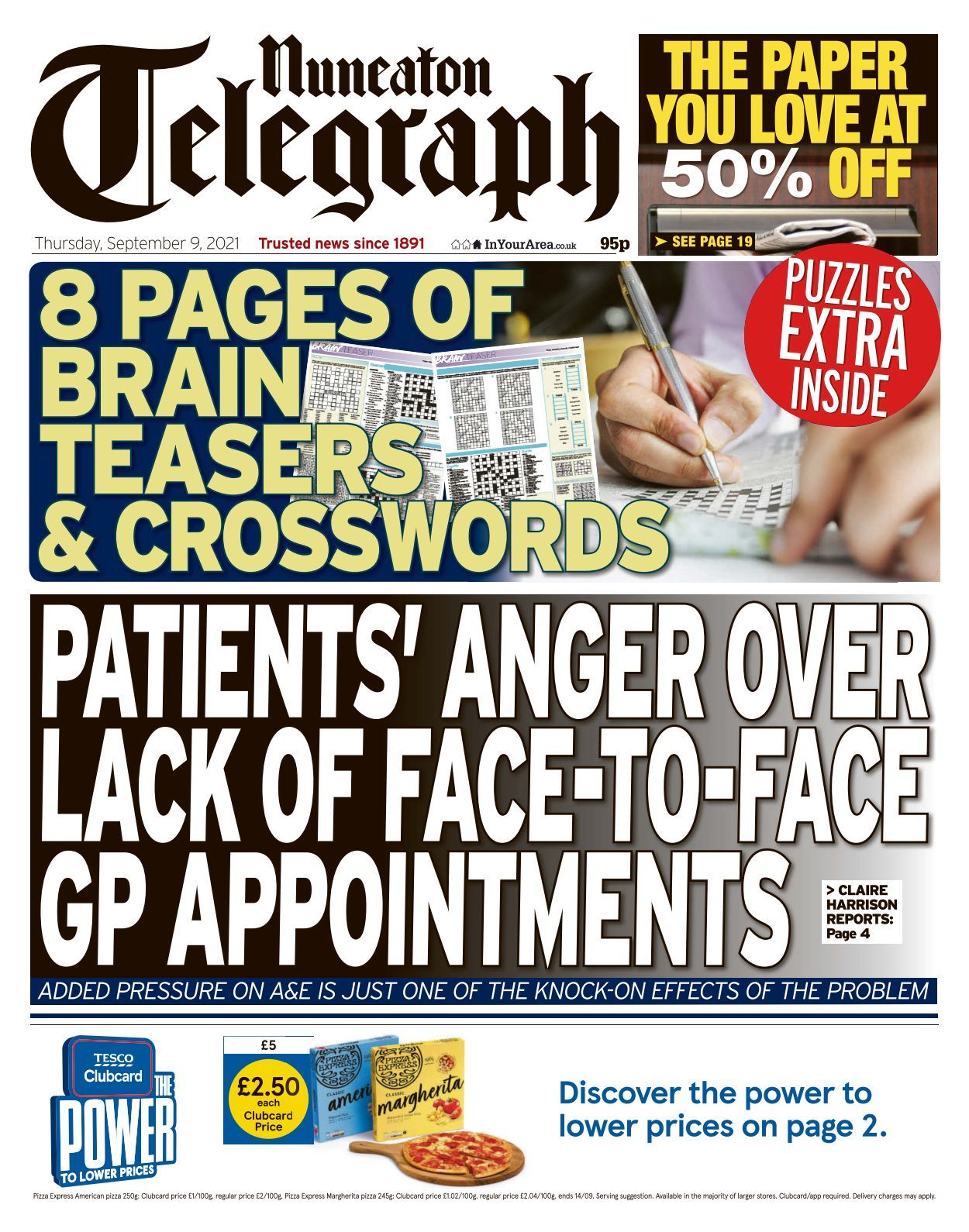 Nuneaton Telegraph - 2021-09-09