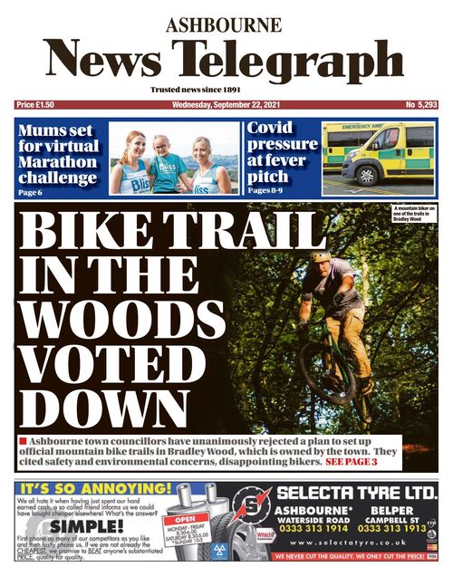 Ashbourne News Telegraph - 2021-09-22