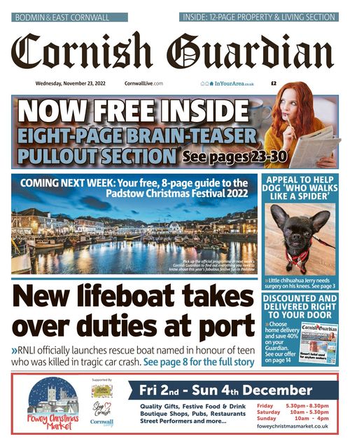 Cornish Guardian Bodmin - 2022-11-23