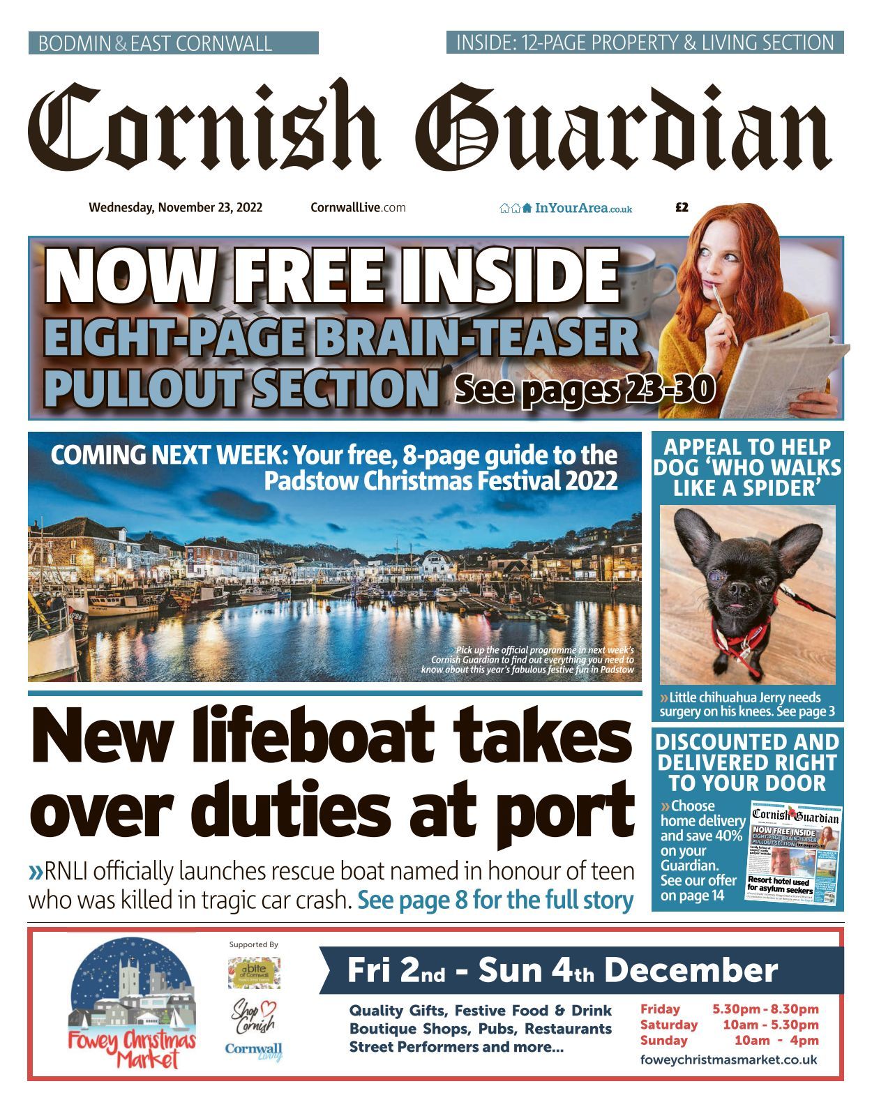 Cornish Guardian Bodmin - 2022-11-23