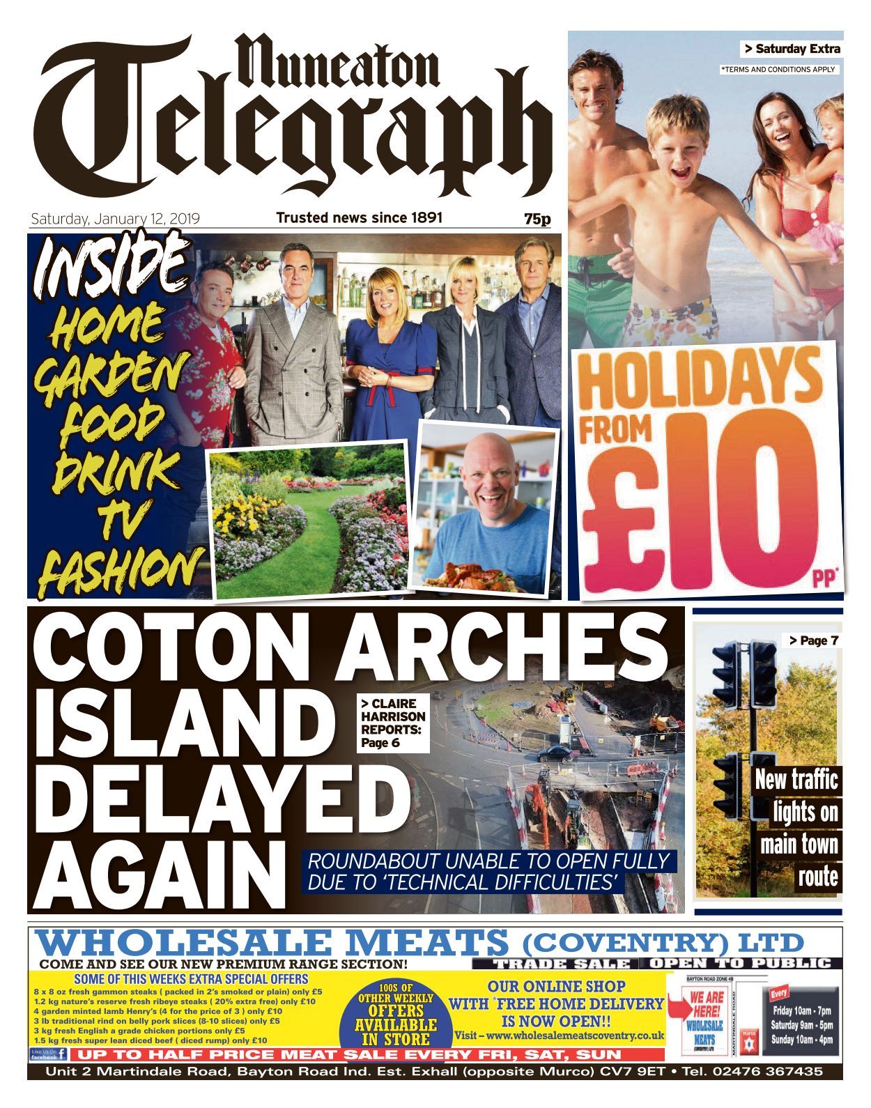 Nuneaton Telegraph - 2019-01-12
