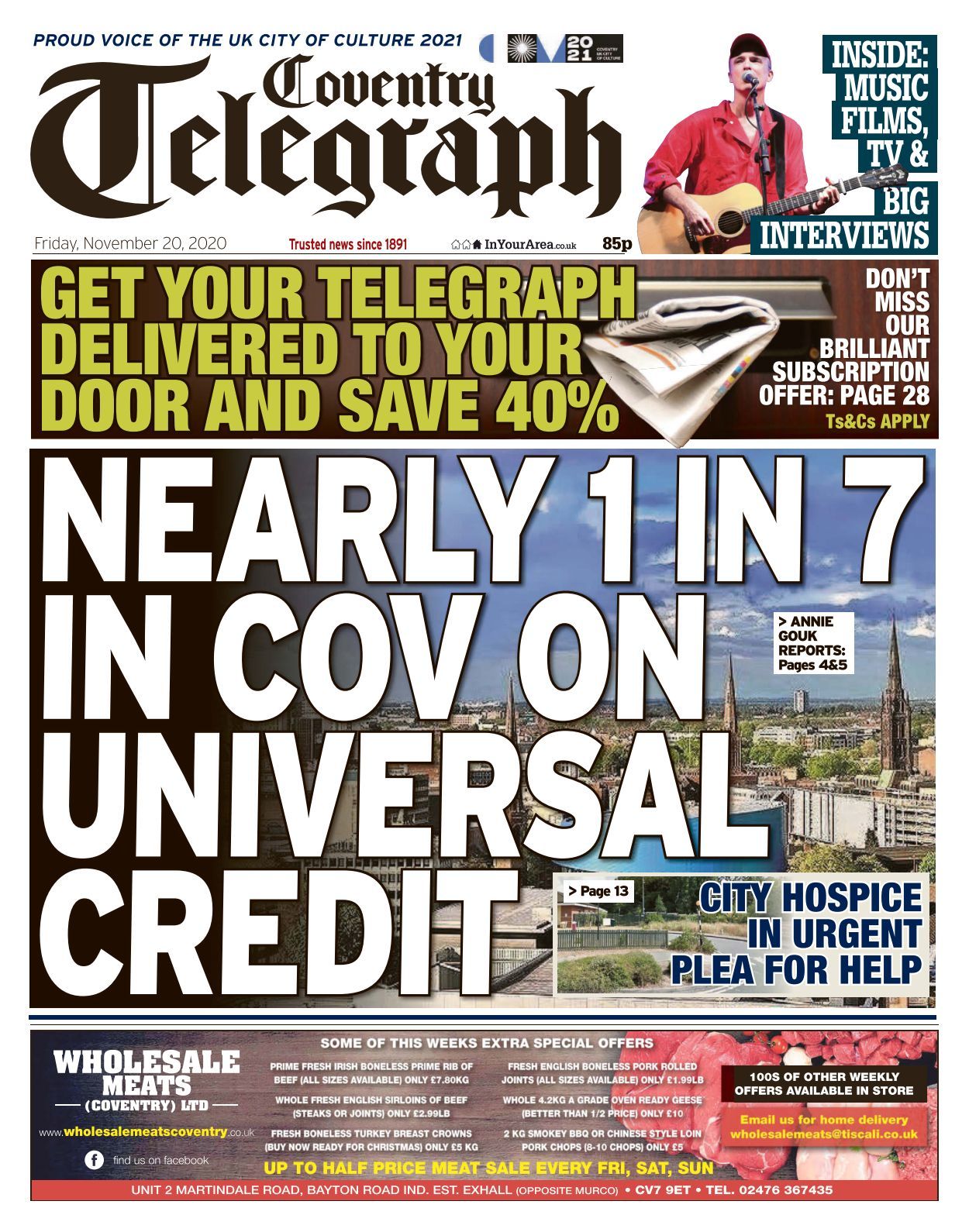 Coventry Telegraph - 2020-11-20
