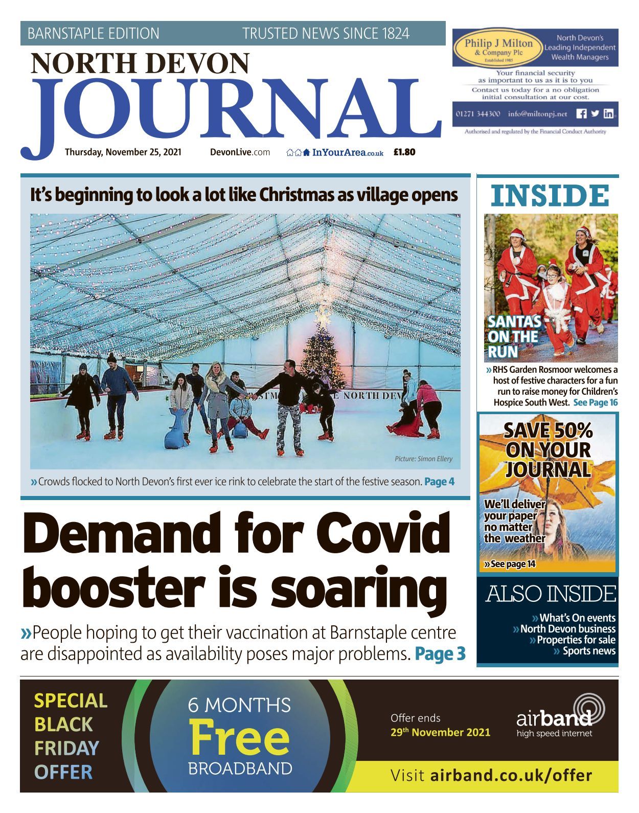 North Devon Journal Barnstaple - 2021-11-25