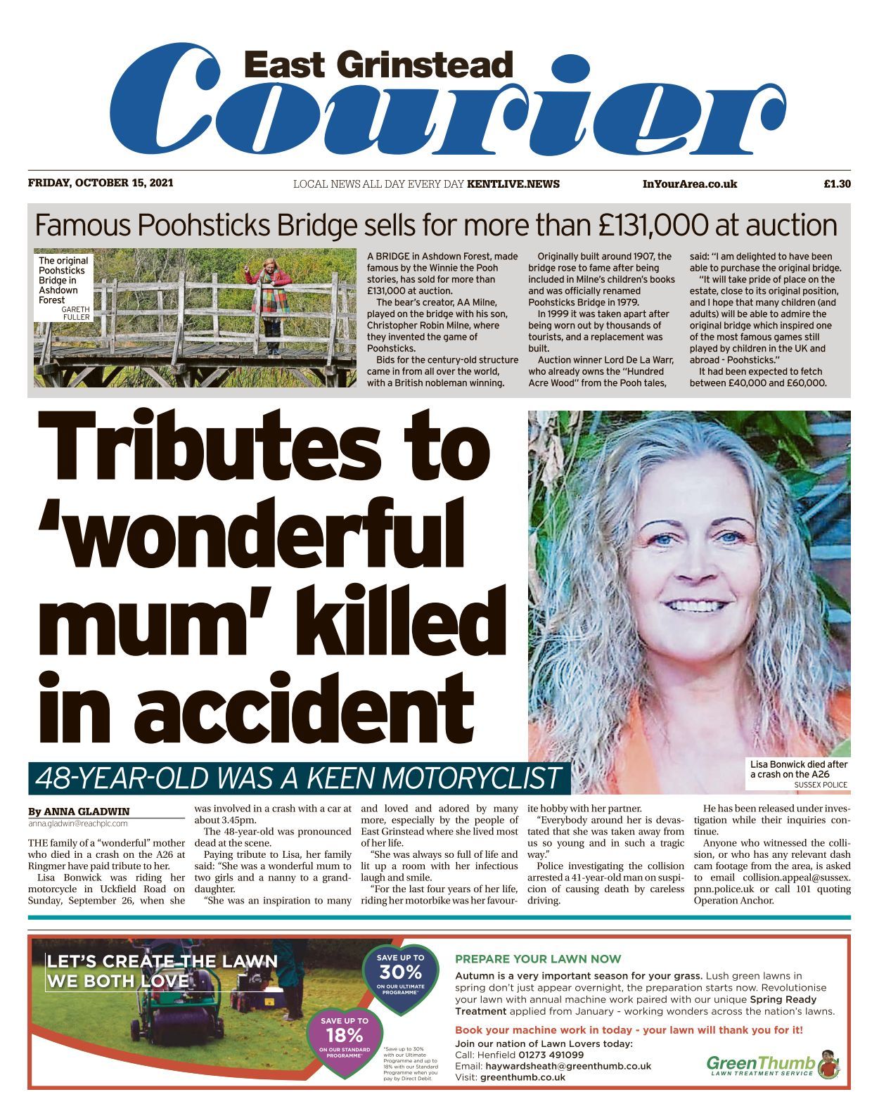 East Grinstead Courier - 2021-10-15