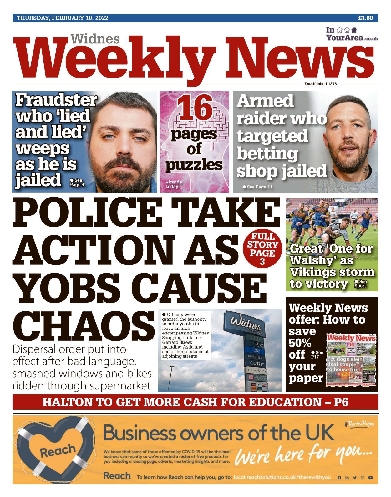 Widnes Weekly News - 2022-02-10