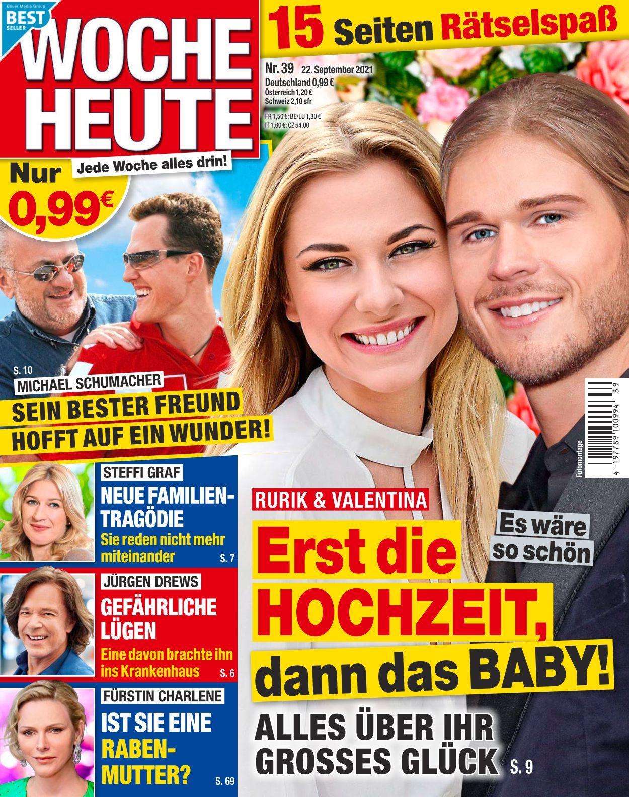 Woche Heute - Ausgabe 39/2021 auf YUMPU News lesen