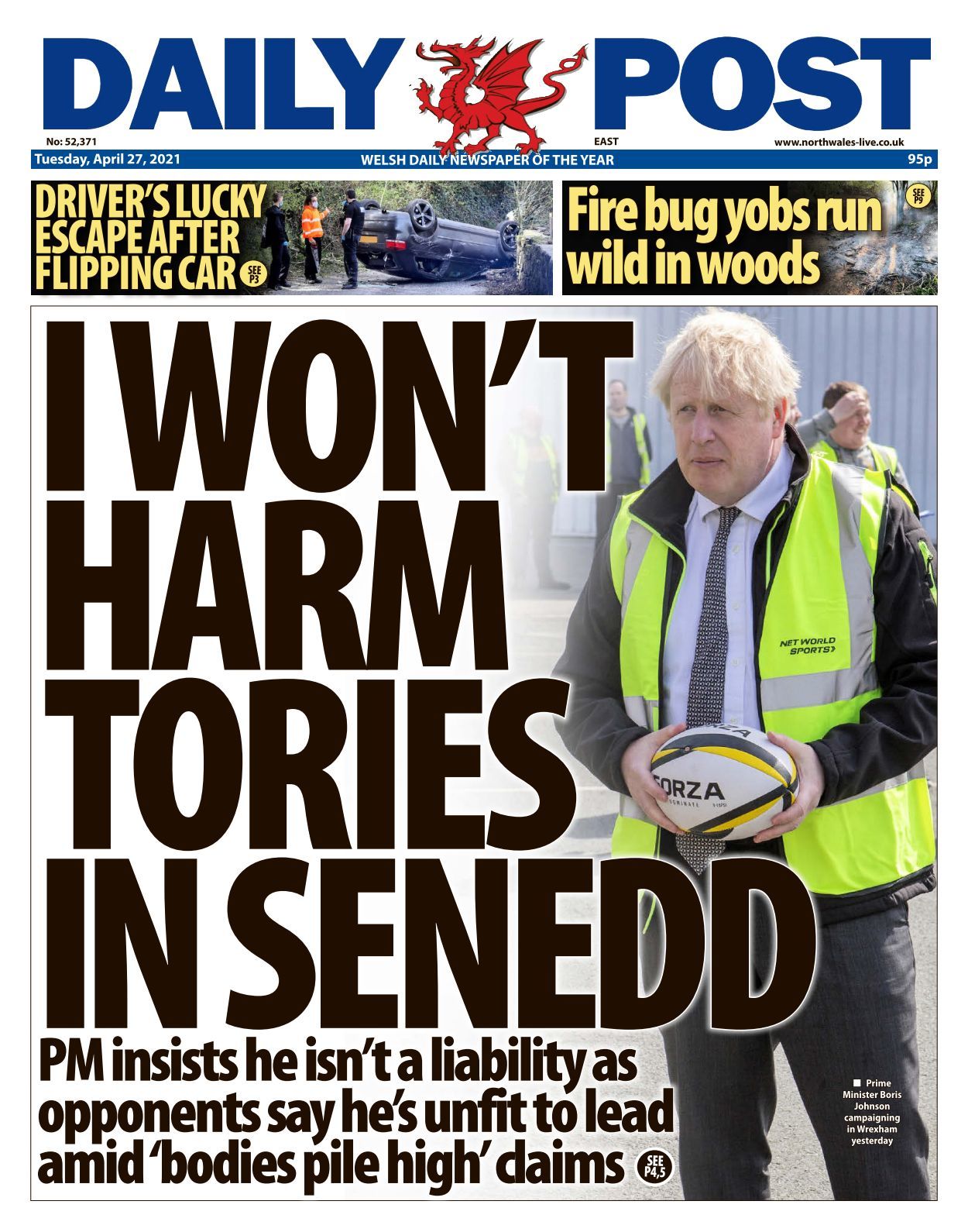 Daily Post Wales East - 2021-04-27