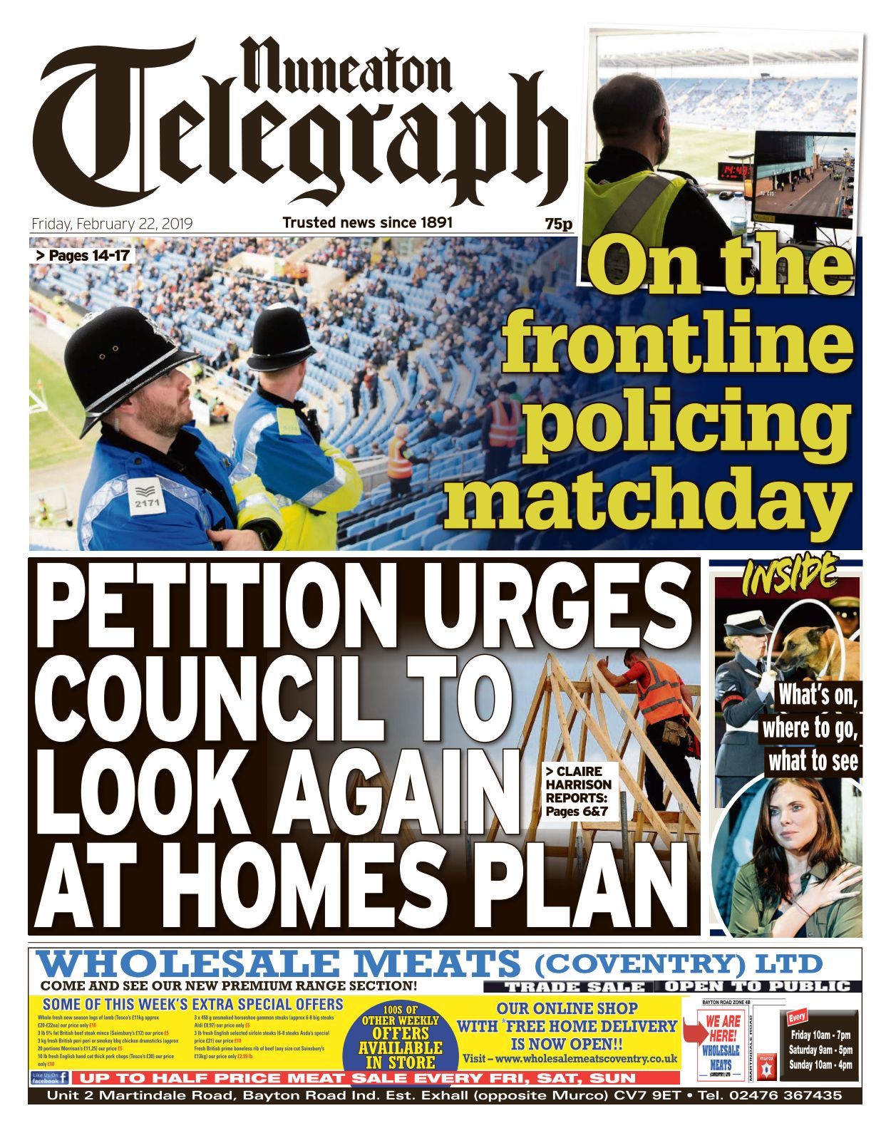 Nuneaton Telegraph - 2019-02-22