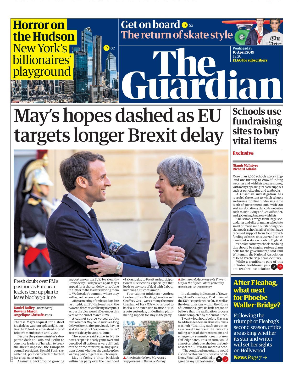 The Guardian - 2019-04-10