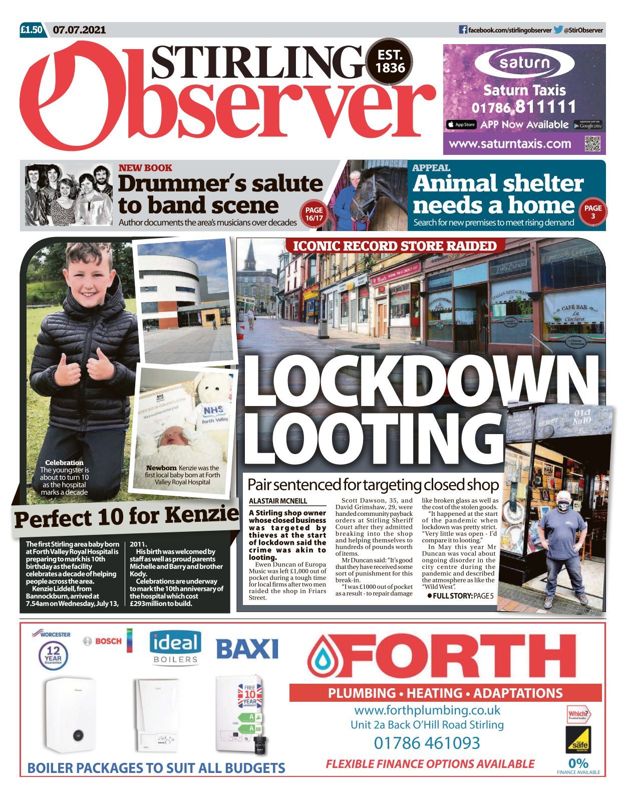 Stirling Observer - 2021-07-07