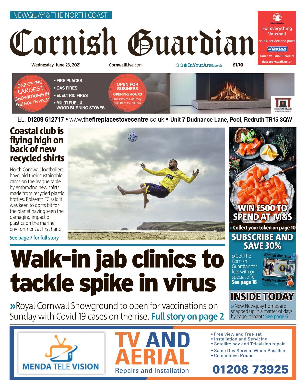 Cornish Guardian Newquay - 2021-06-23