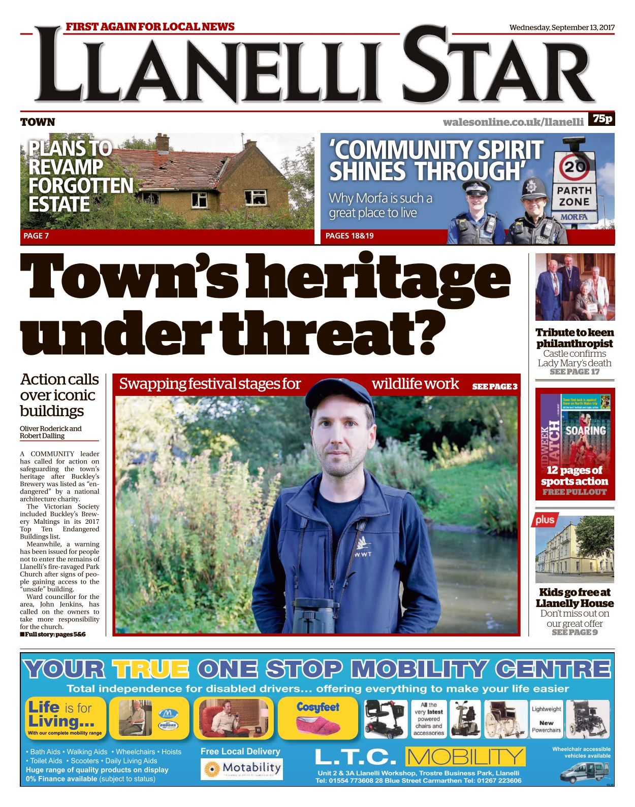 Llanelli Star - 2017-09-13