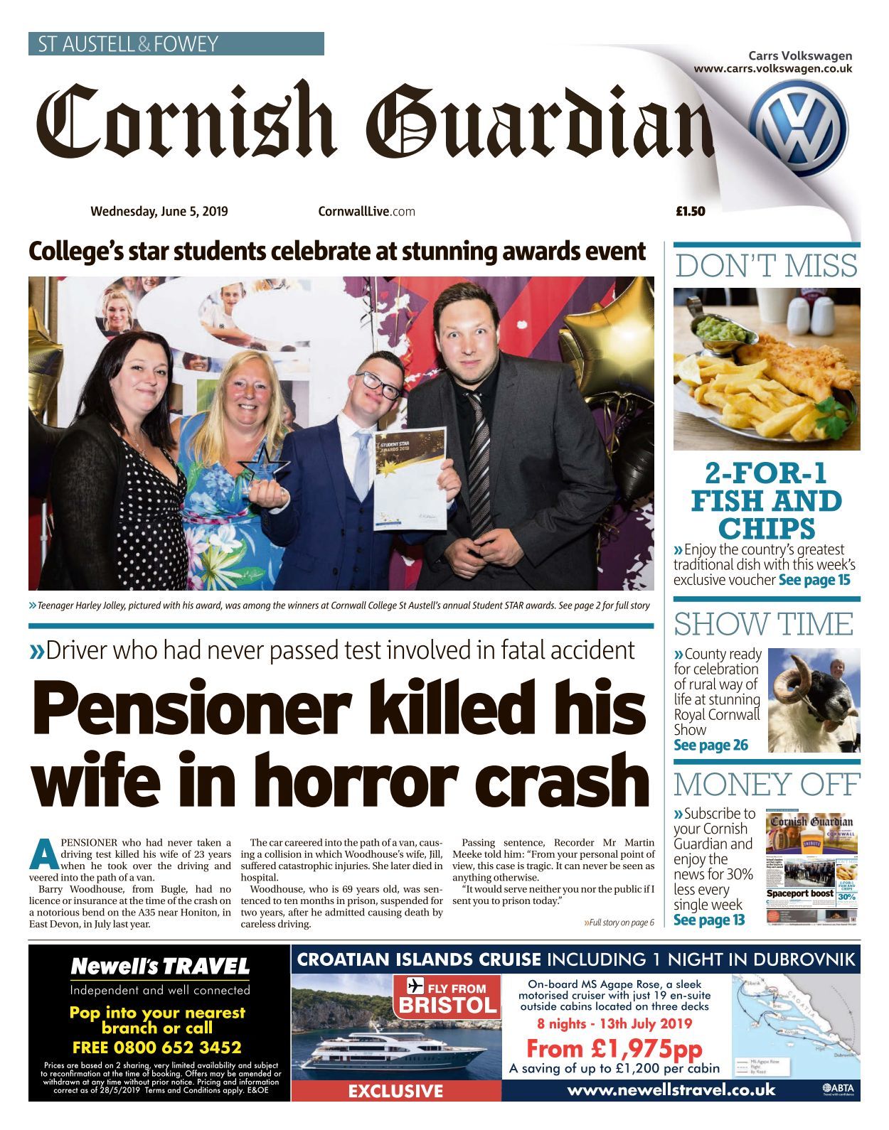 Cornish Guardian St Austell - 2019-06-05