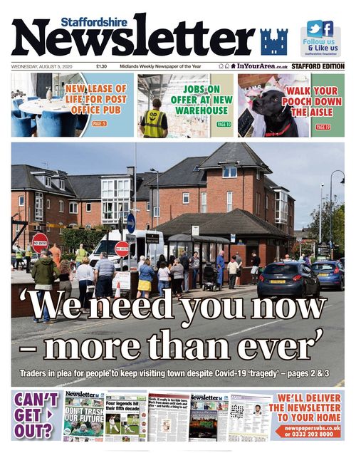 Staffordshire Newsletter - 2020-08-05