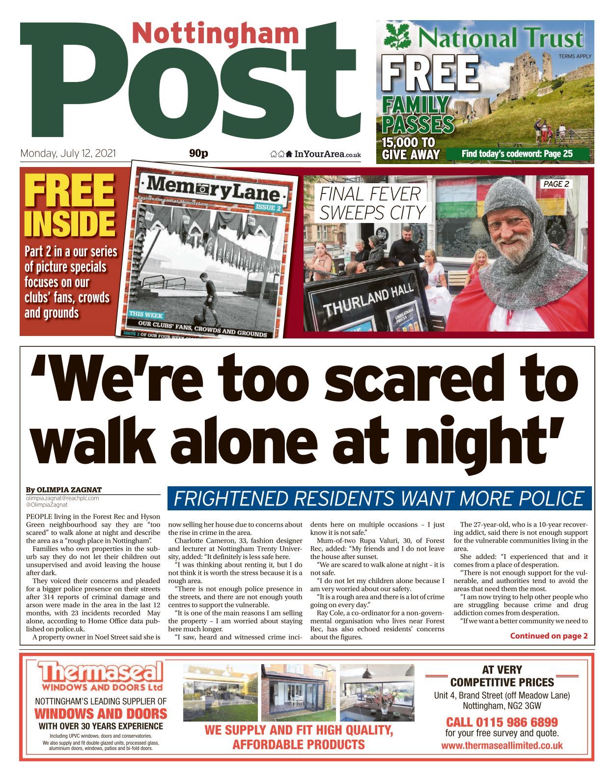 Nottingham Post - 2021-07-12