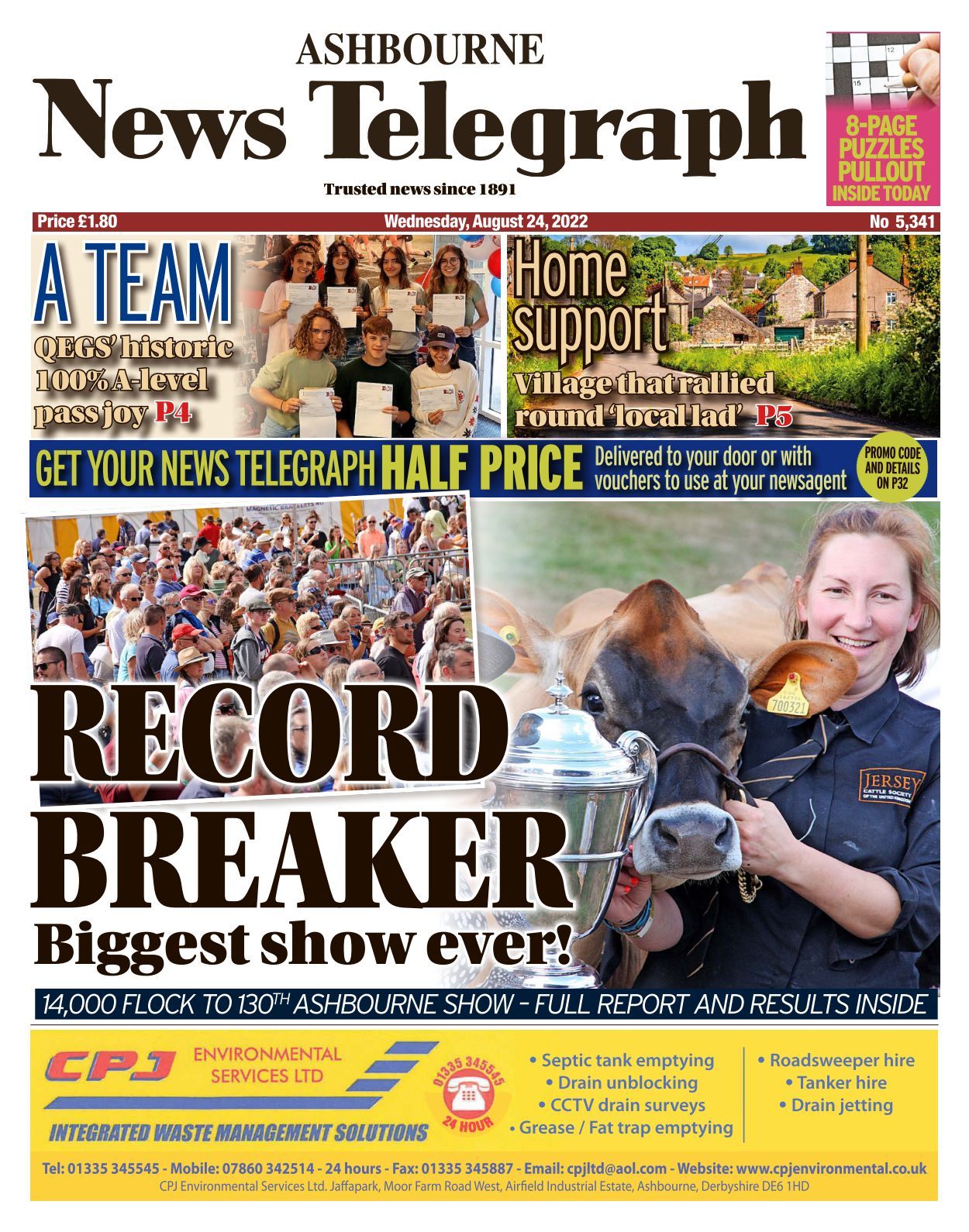 Ashbourne News Telegraph - 2022-08-24
