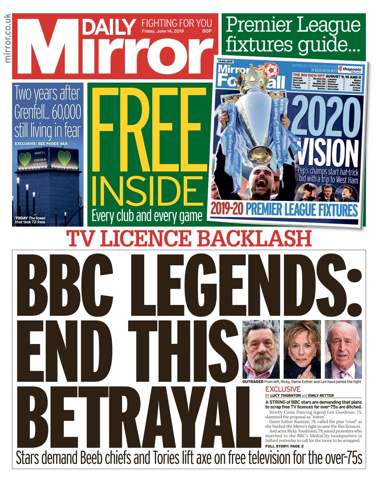 Daily Mirror - 2019-06-14