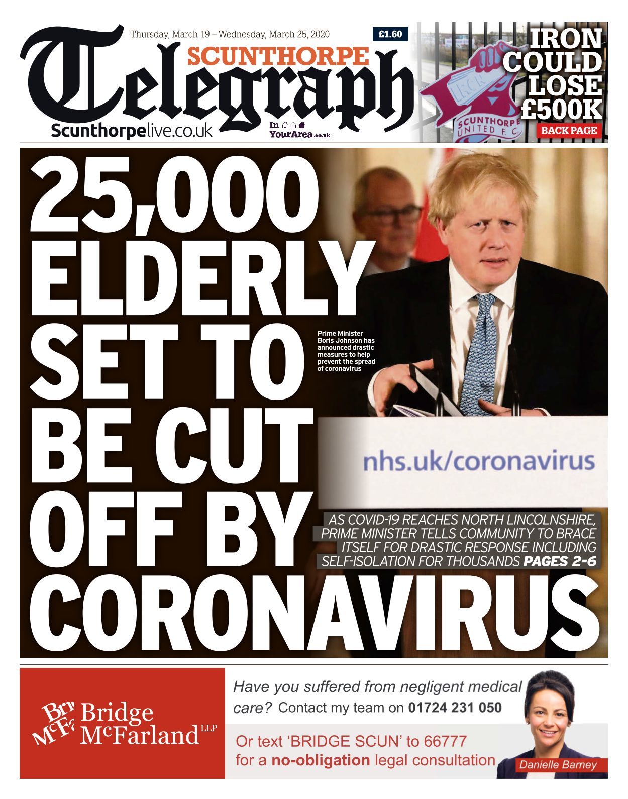 Scunthorpe Telegraph - 2020-03-19