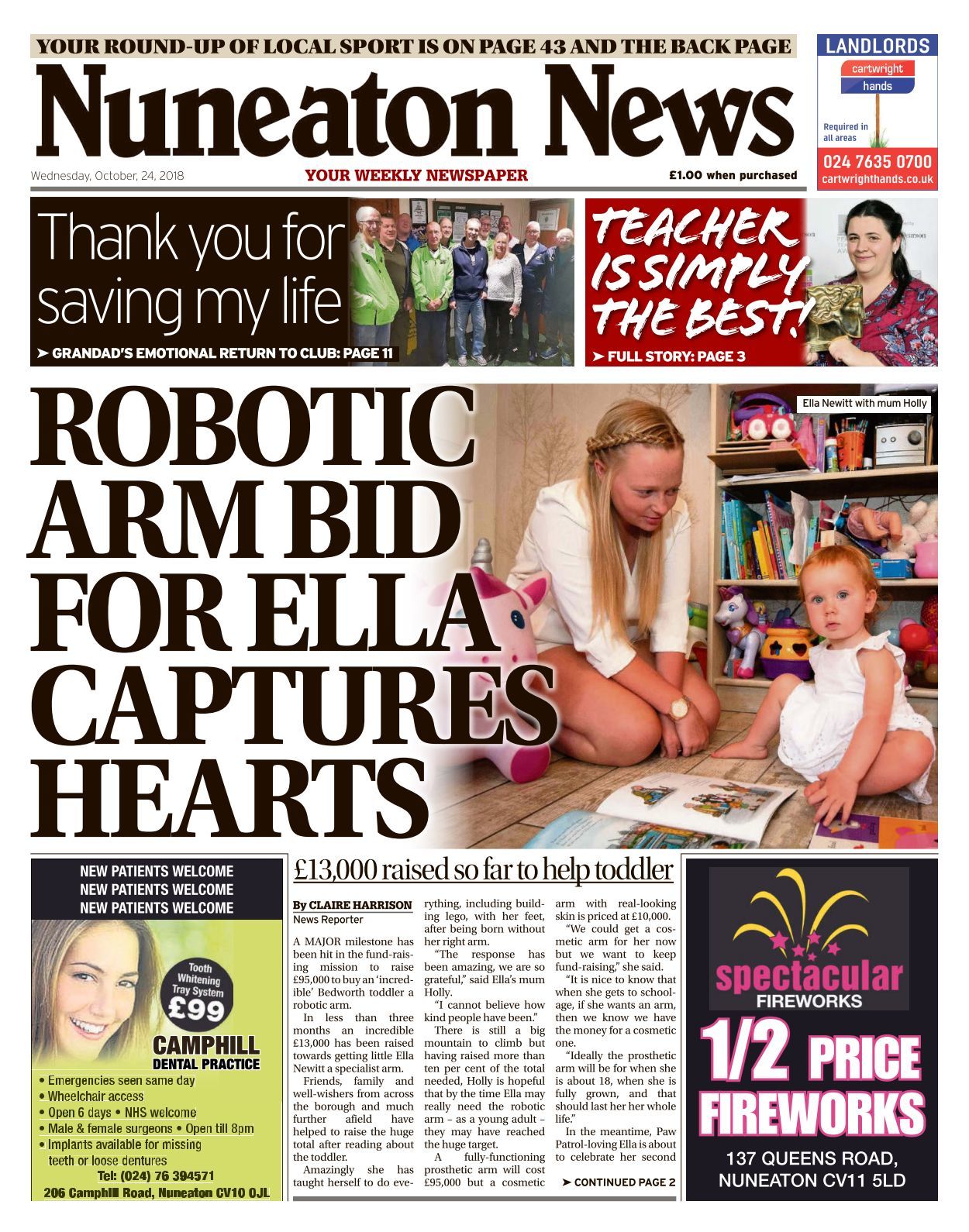 Nuneaton News - 2018-10-24