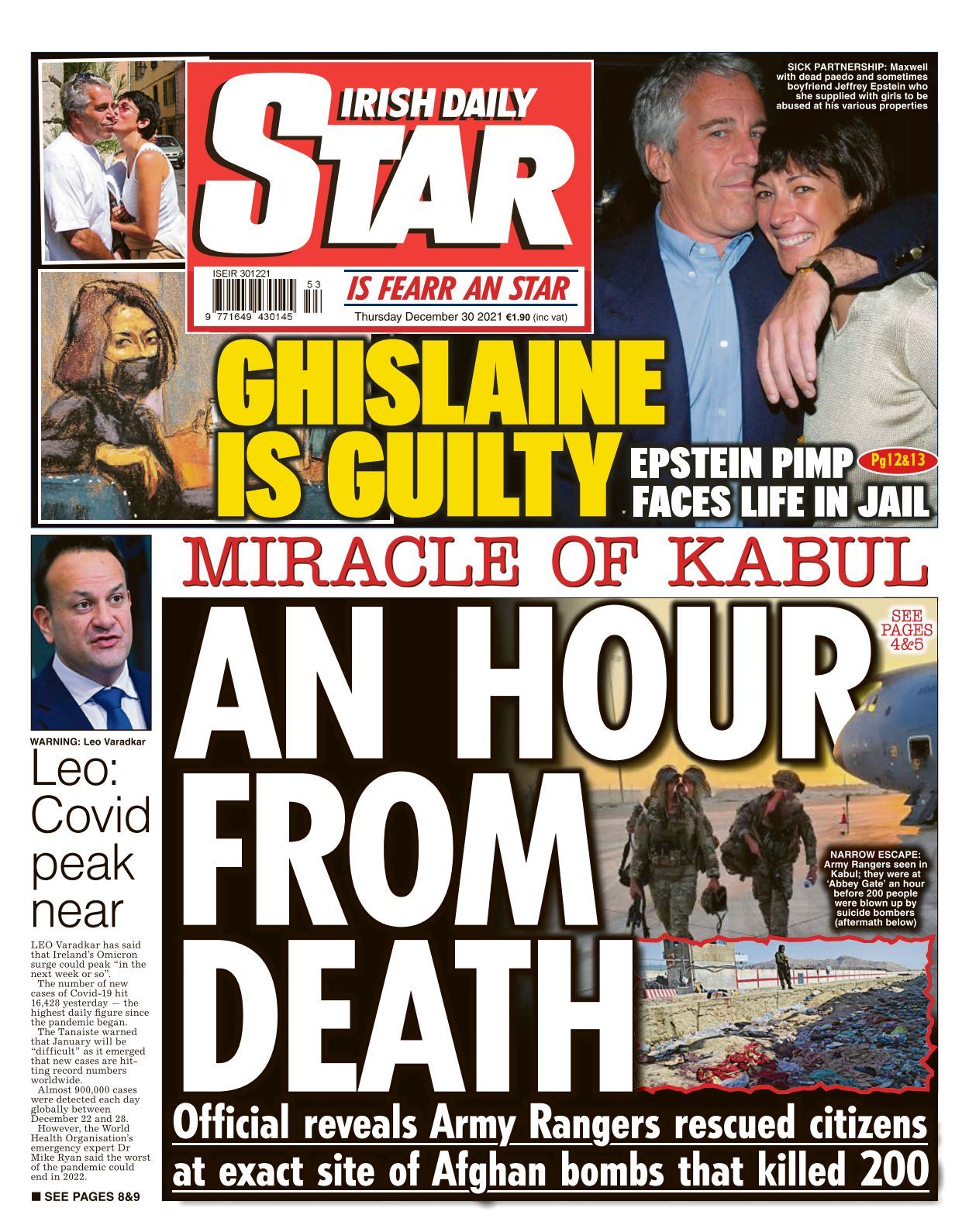 Irish Daily Star - 2021-12-30