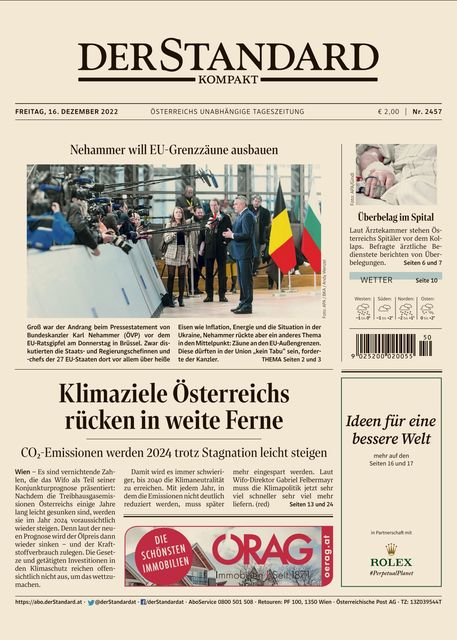 DER STANDARD Kompakt - 2022-12-16