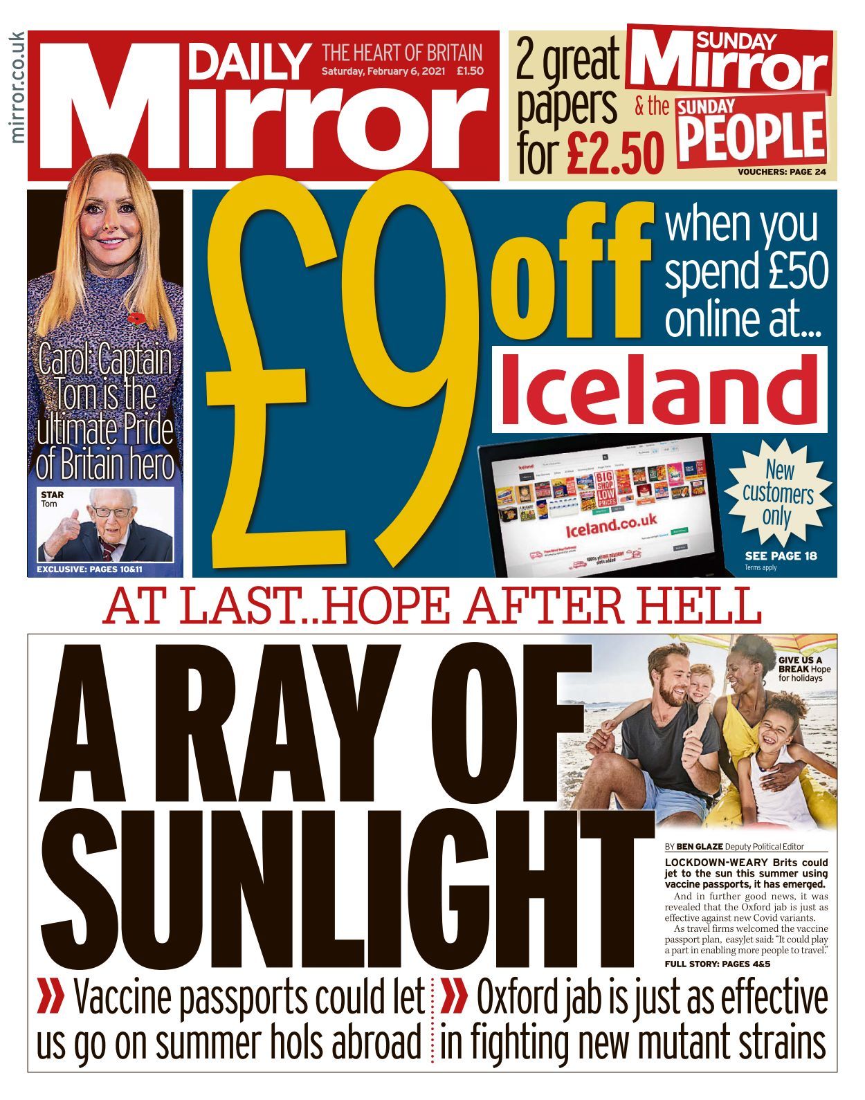 Daily Mirror - 2021-02-06