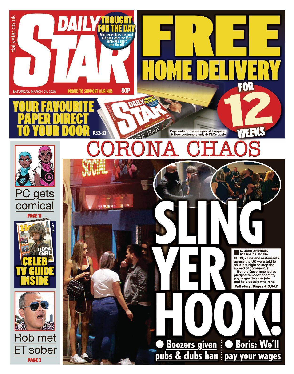 Daily Star - 2020-03-21
