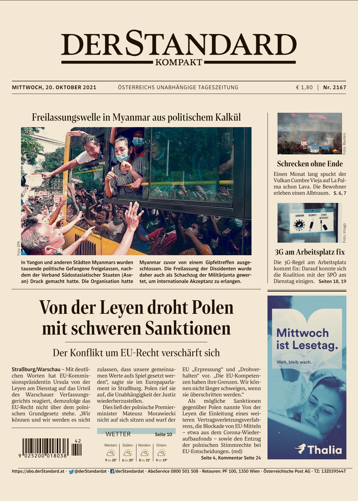 DER STANDARD Kompakt - 2021-10-20