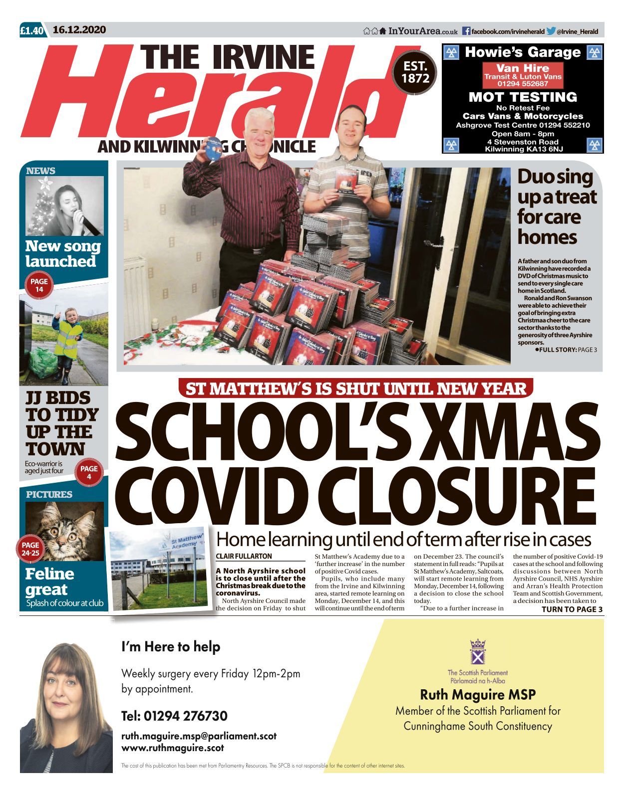 Irvine Herald - 2020-12-16