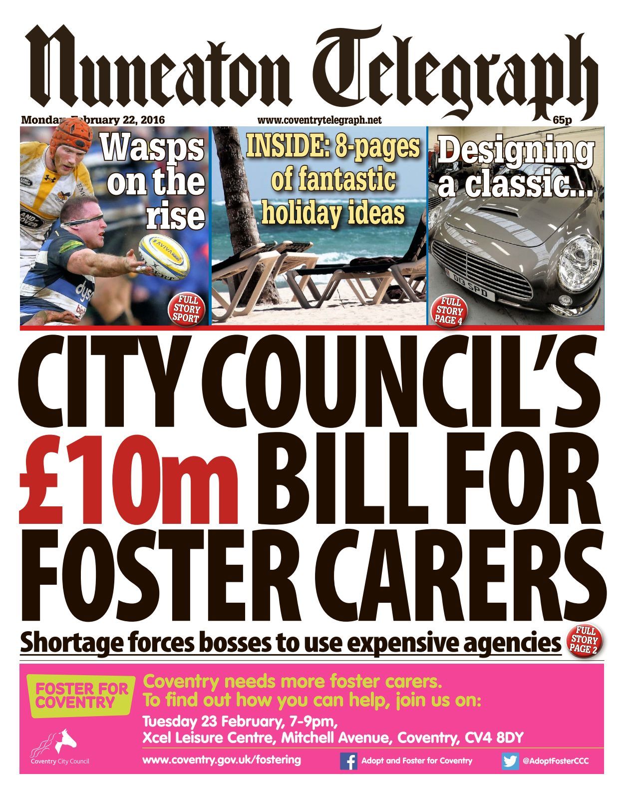 Nuneaton Telegraph - 2016-02-22