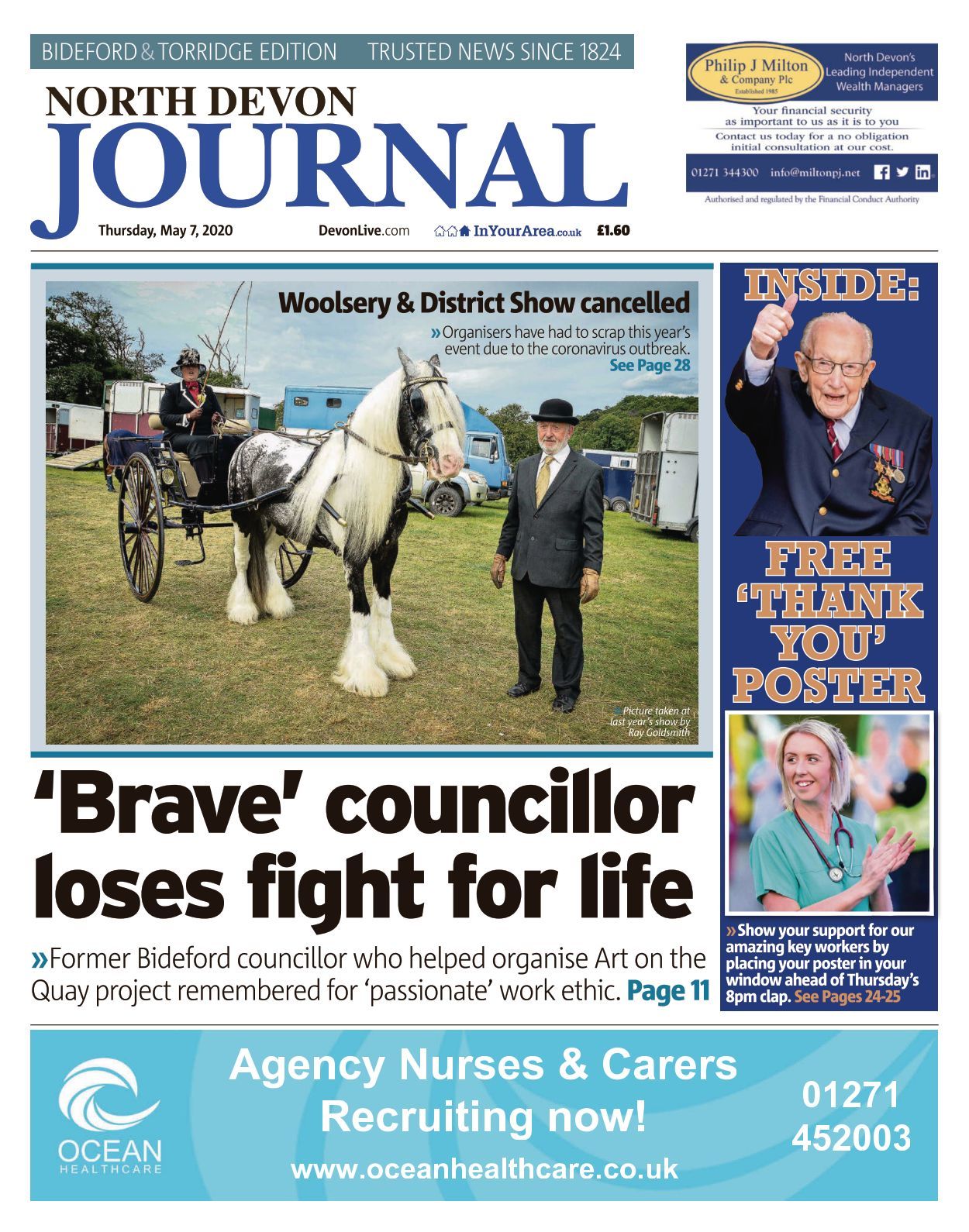 North Devon Journal Bideford - 2020-05-07