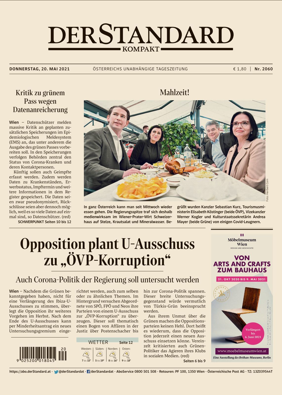 DER STANDARD Kompakt - 2021-05-20