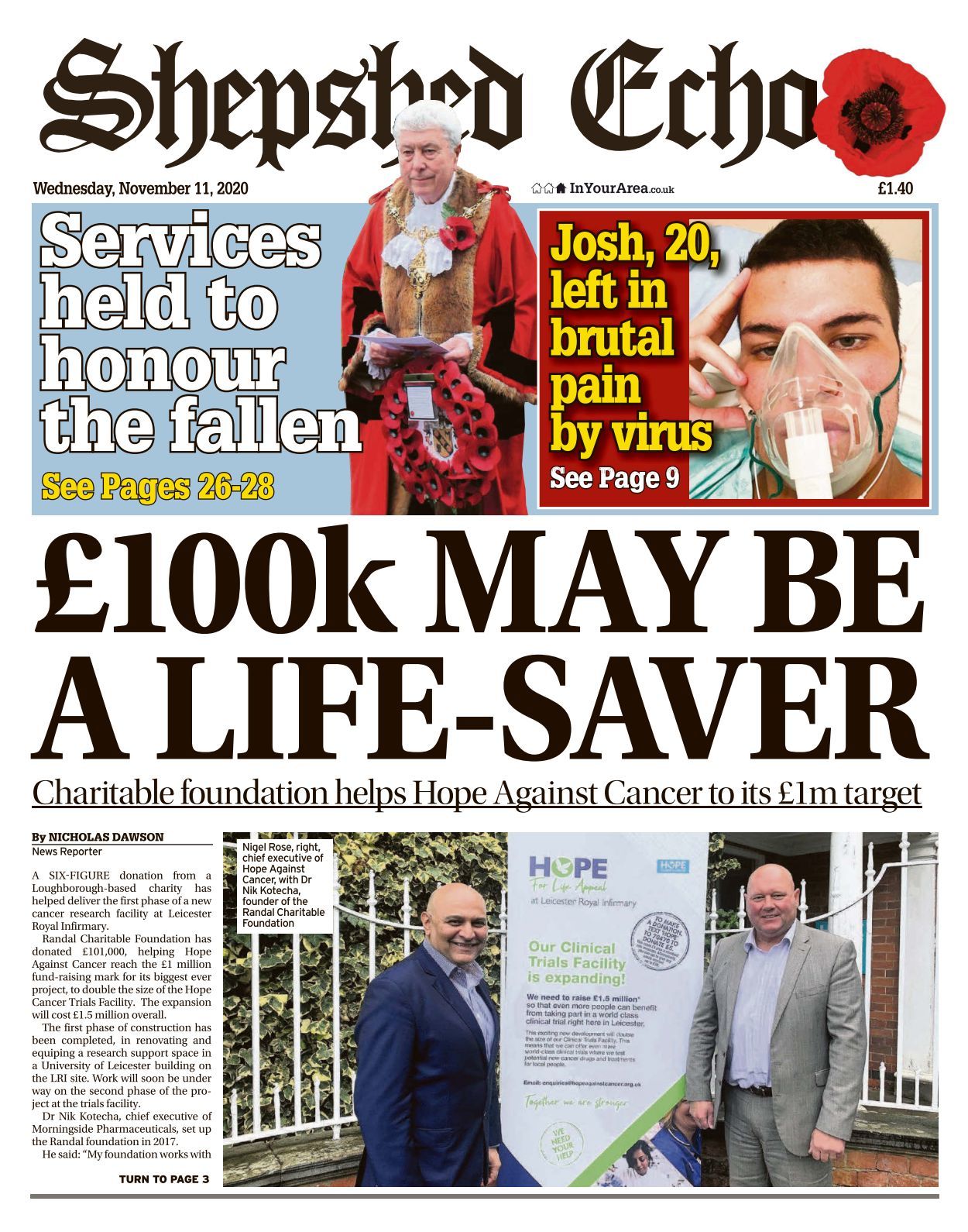 Shepshed Echo - 2020-11-11