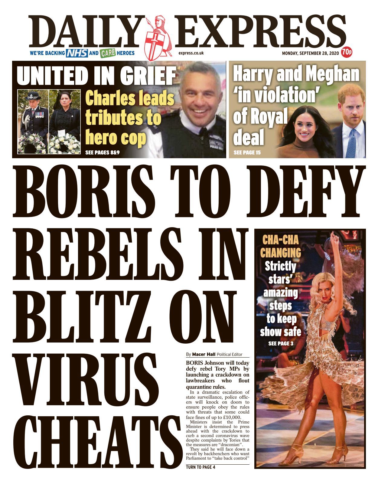 Daily Express - 2020-09-28