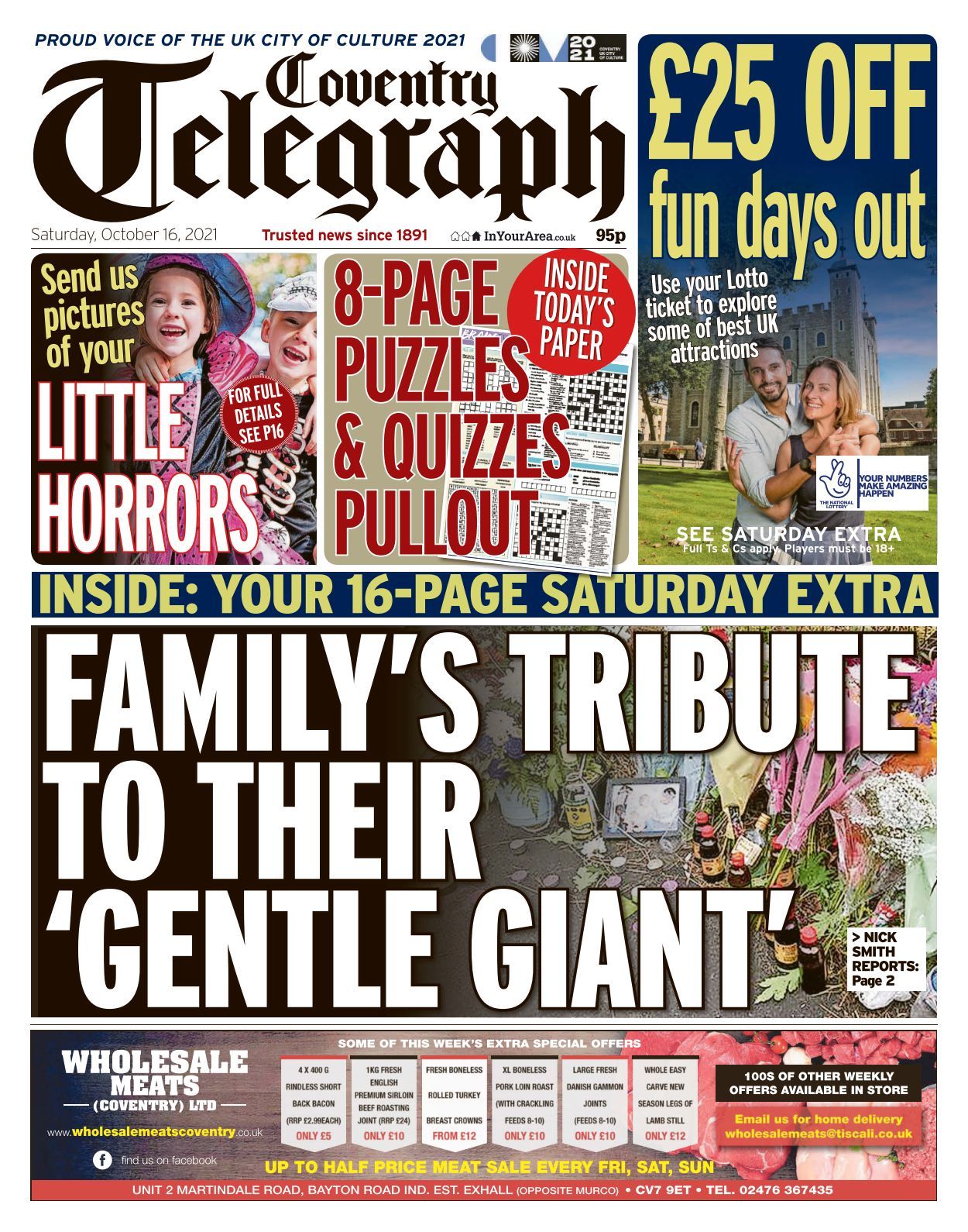 Coventry Telegraph - 2021-10-16
